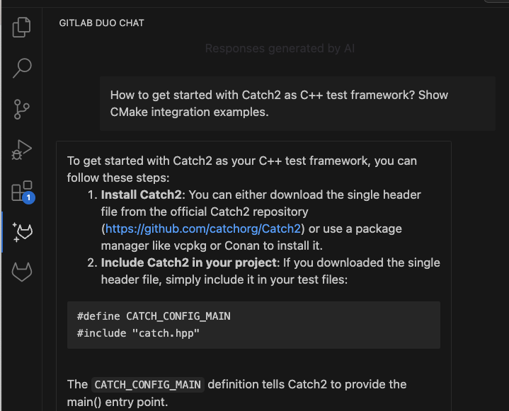 Develop C Unit Testing With Catch2 Junit And Gitlab Ci Gitlab